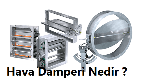 Hava Damperi Nedir - MekanikTesisat - Yangın ve Duman Damperi